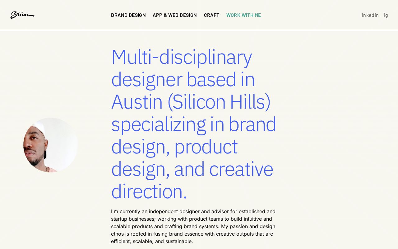 Brian Whitfield — Brand & Product Designer